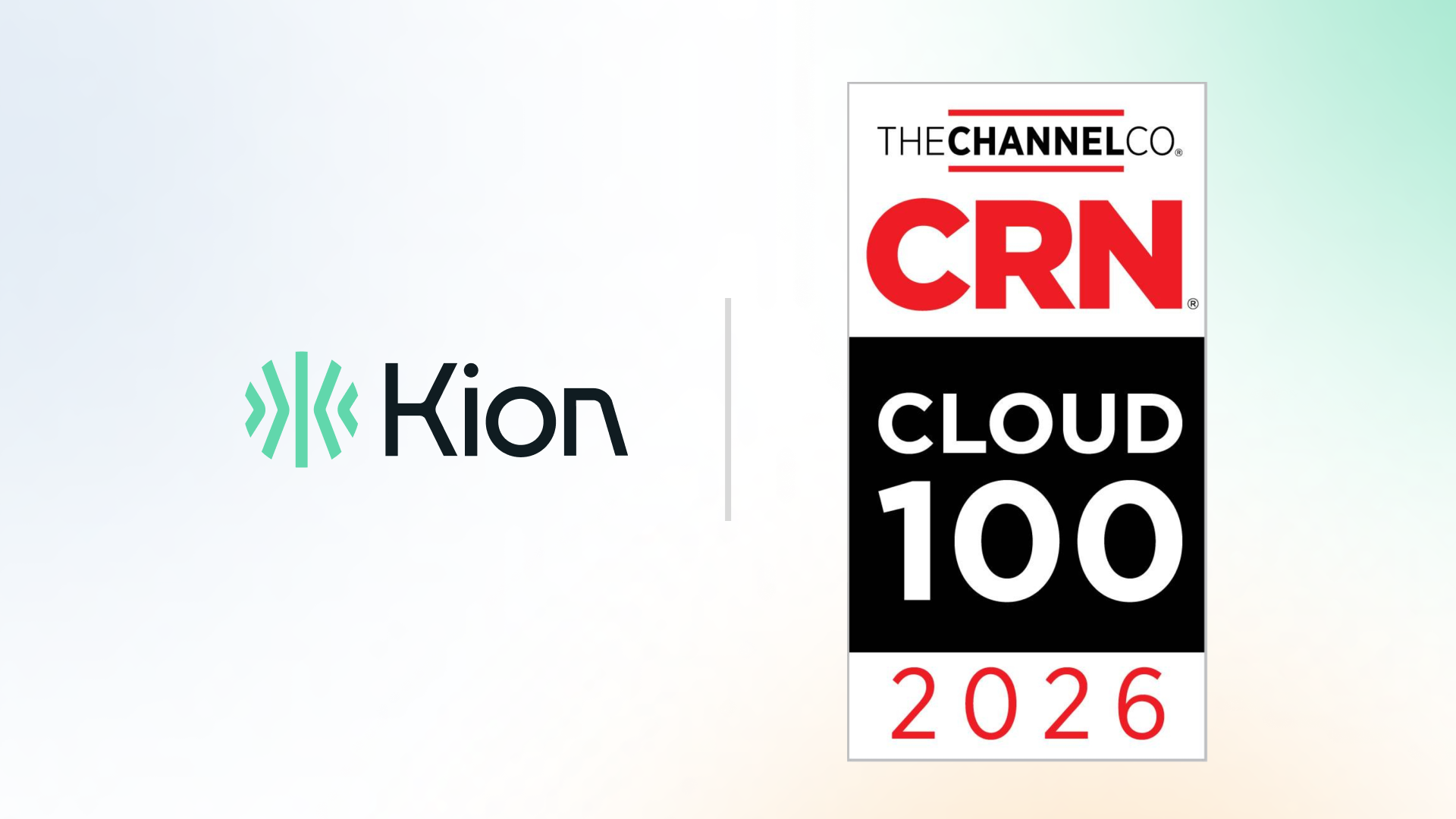 Kion Named a “Returning Heavyweight” in CRN’s 2026 Cloud 100 – Kion