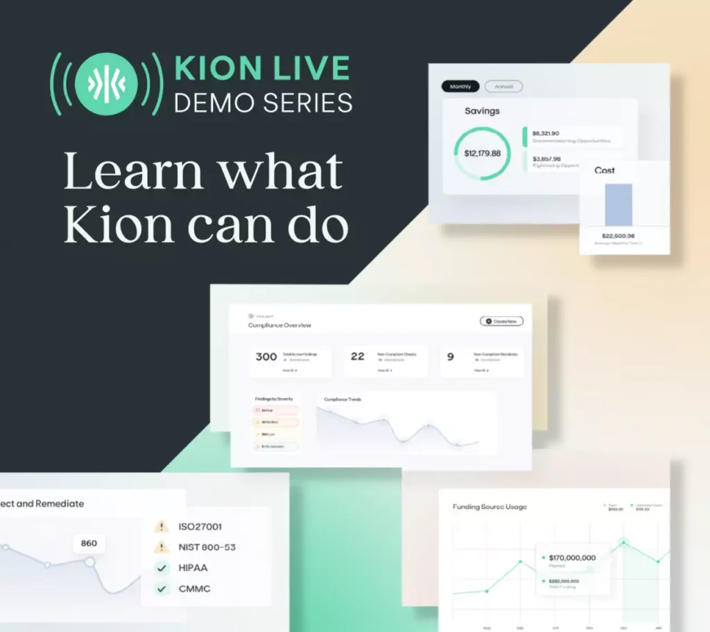 Attend a Kion Live Demo to Learn About Cloud Enablement – Kion