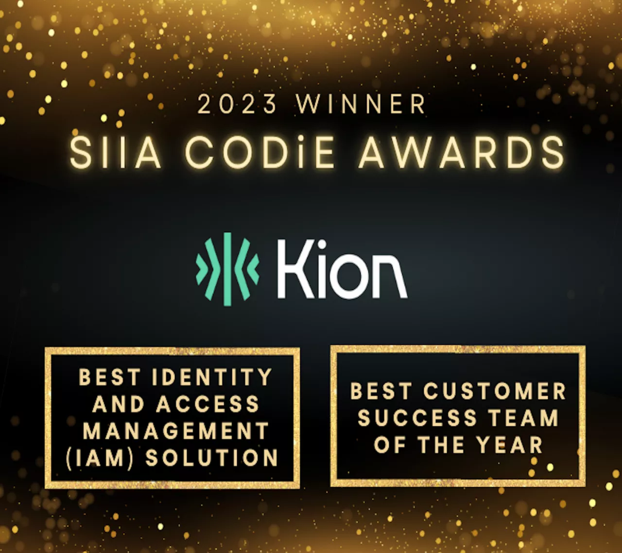 Kion Named Winner in Two Categories by the 2023 SIIA CODiE Awards – Kion