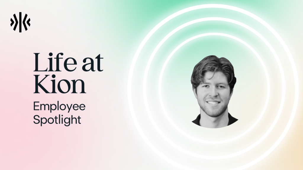 Employee Spotlight: Joe – Kion