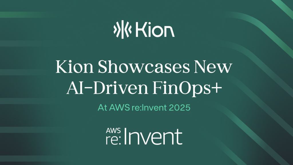 Kion Showcases New AI-Driven FinOps+ at AWS re:Invent 2025 – Kion