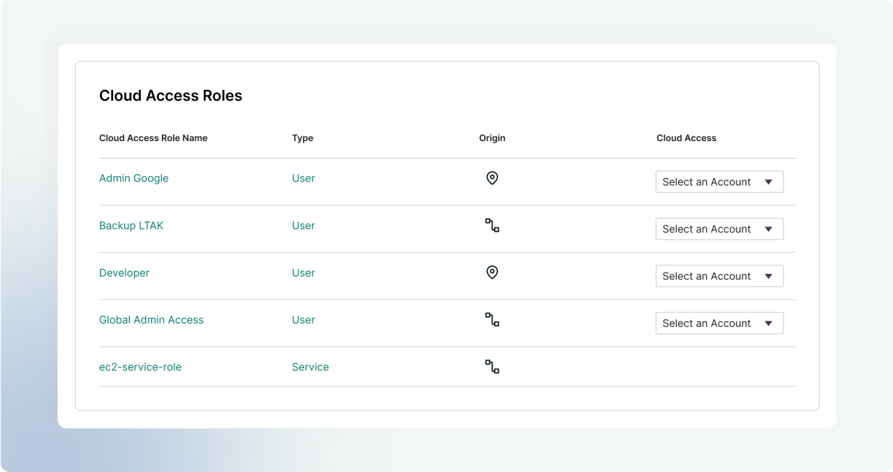 Manage Cloud Access and Permissions | Kion