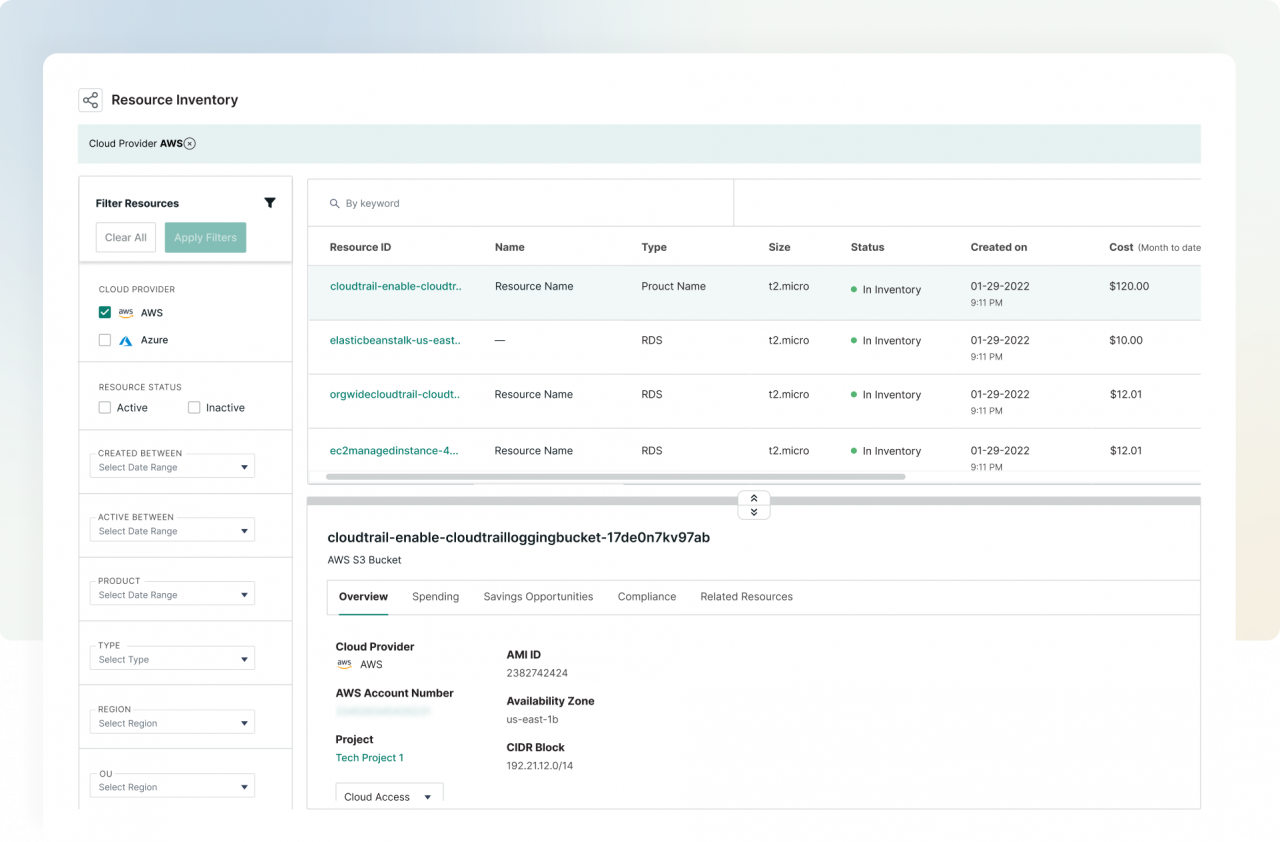 Understand Your Cloud Resources | Kion